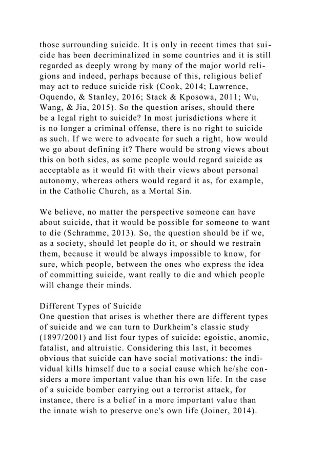Original Articles and ReviewsThe Psychology of Euthanasia.docx