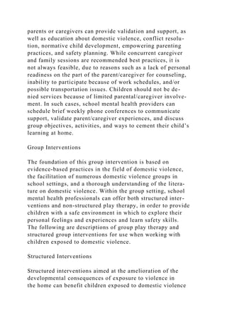 ORIGINAL ARTICLESchool-Based Group Interventions for Child.docx