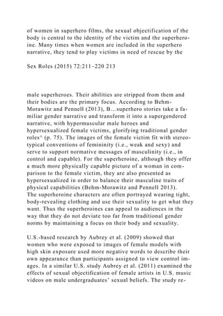 ORIGINAL ARTICLEThe Empowering (Super) Heroine The Effect.docx