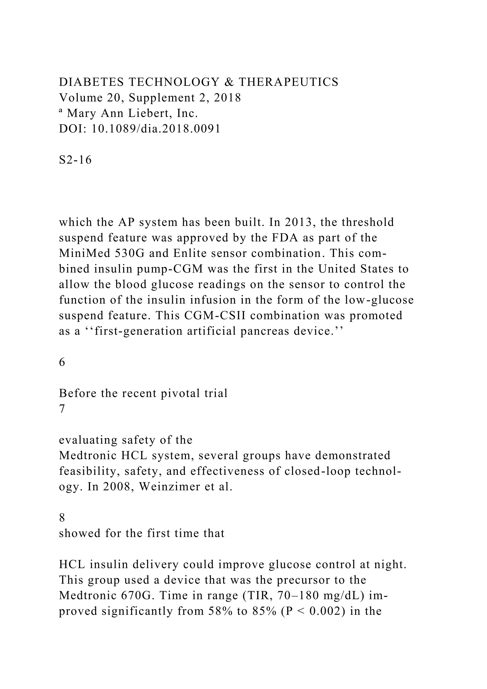 ORIGINAL ARTICLEThe Hybrid Closed-Loop SystemEvolution .docx