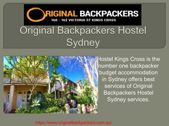 Original backpacker accommodation sydney | PPT