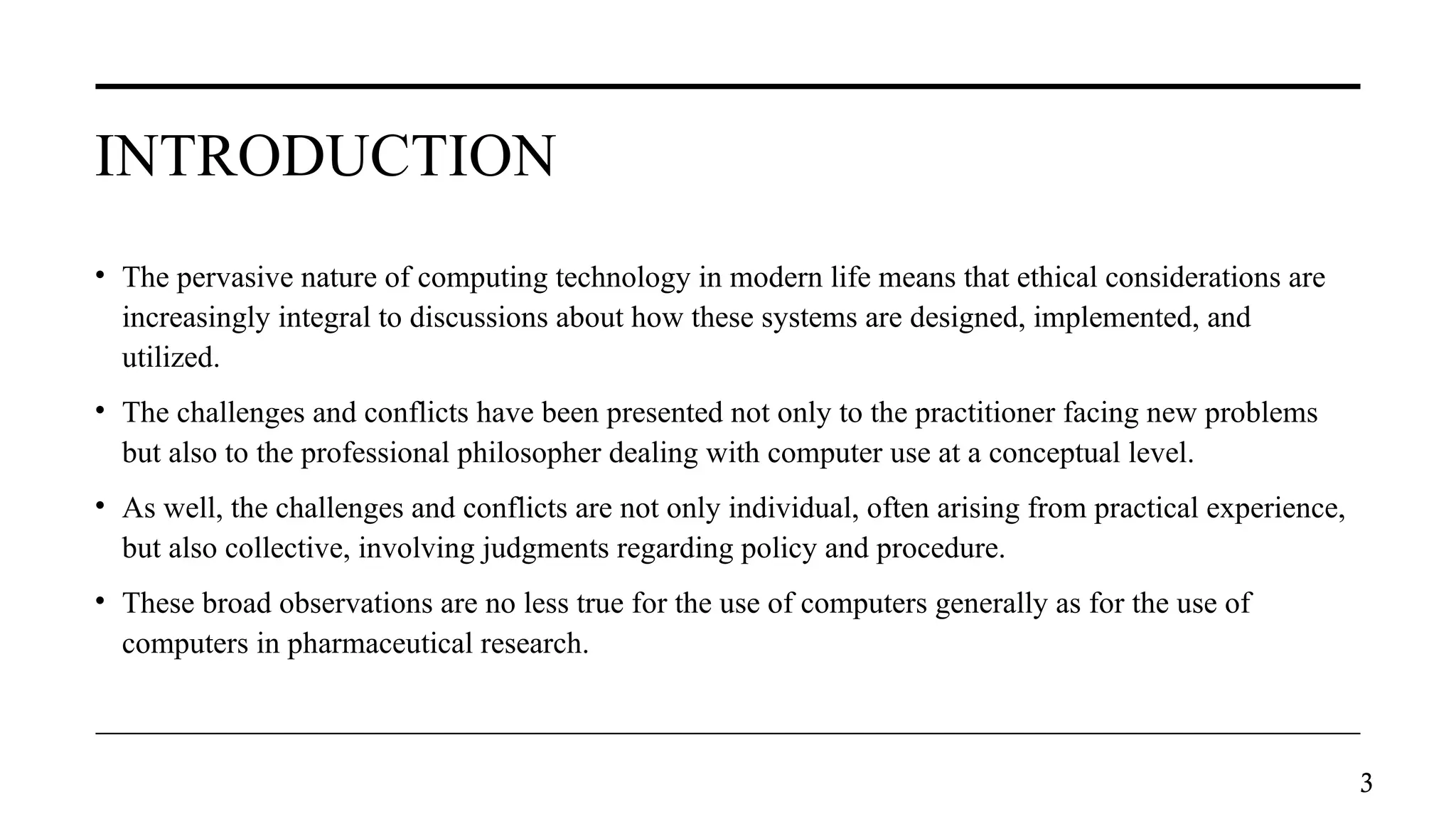 Ethics of computing in research methodology and computers in marketing ...