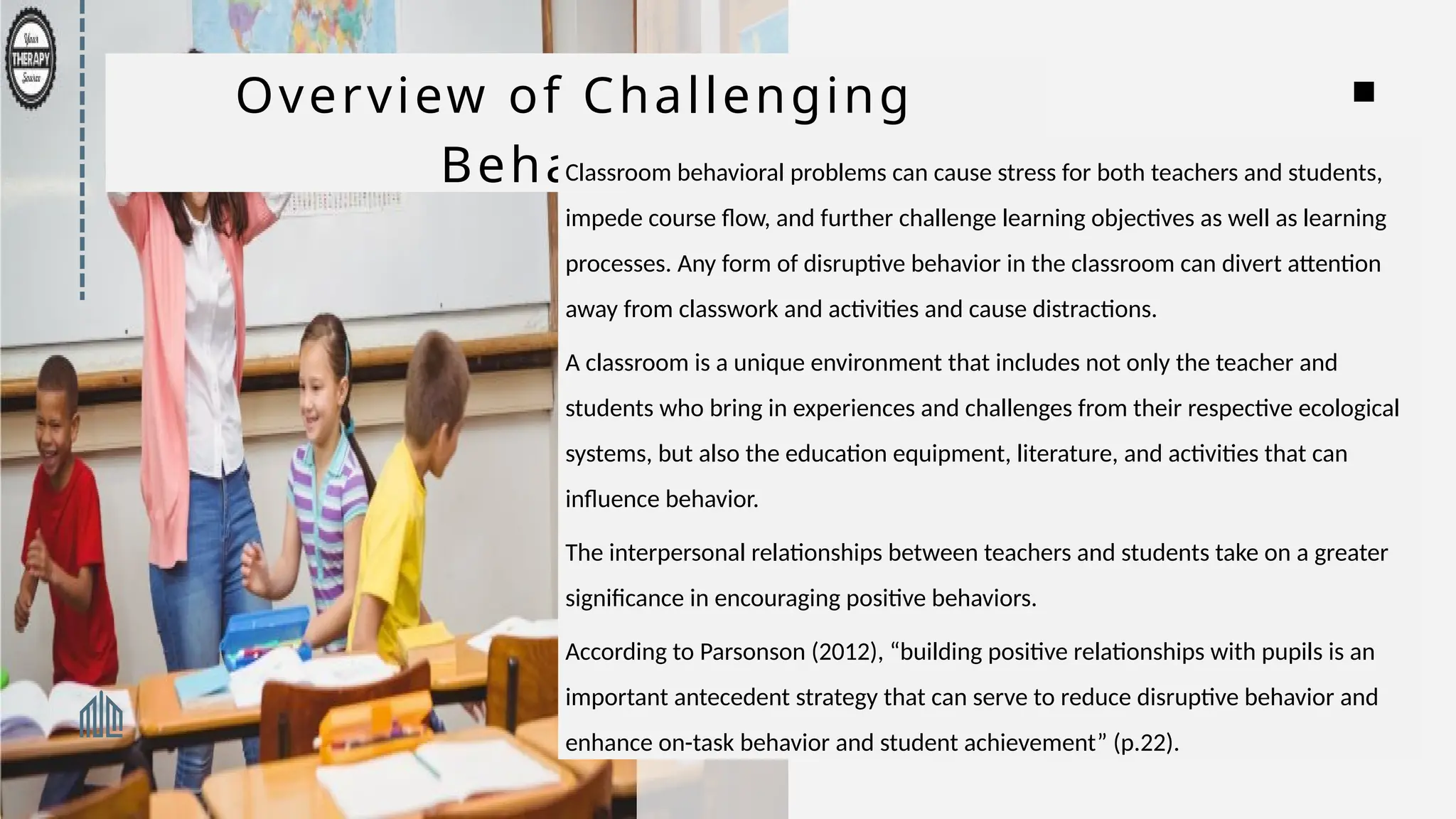 Original contribution on managing challenging behaviors in classroom | PPT Original contribution on managing challenging behaviors in classroom | PPT