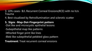 CORNEAL DYSTROPHIES | PPT