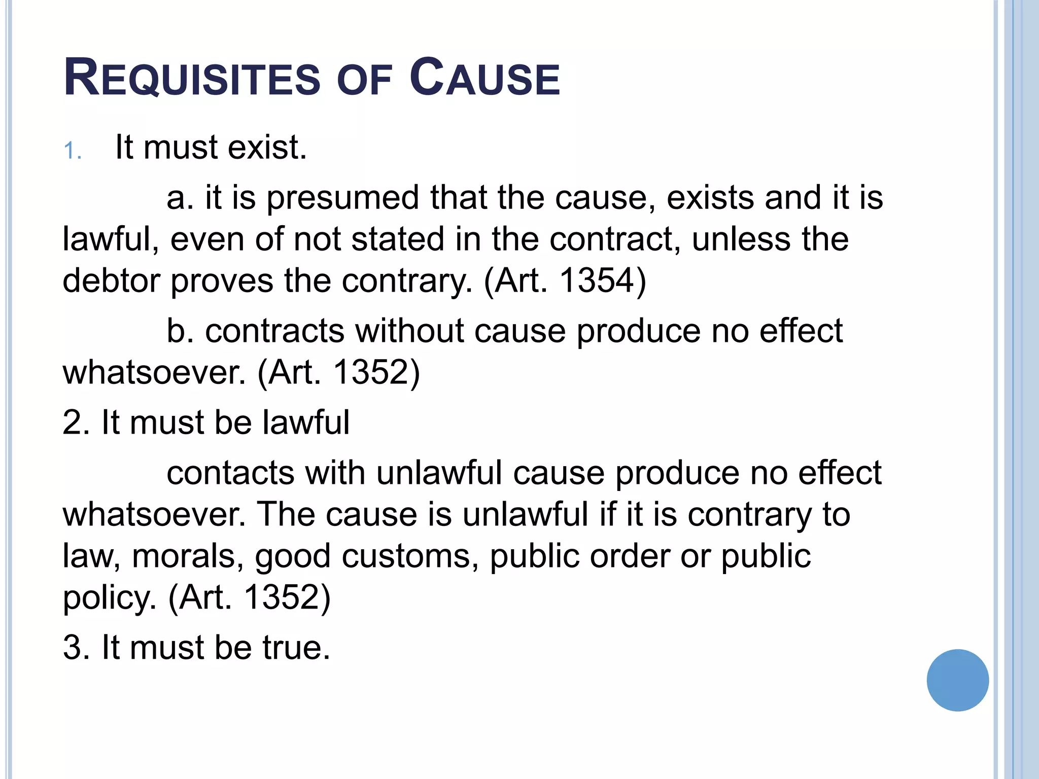 Essential Requisites of Contracts | PPTX