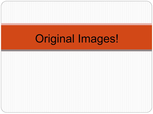 Original images | PPTX