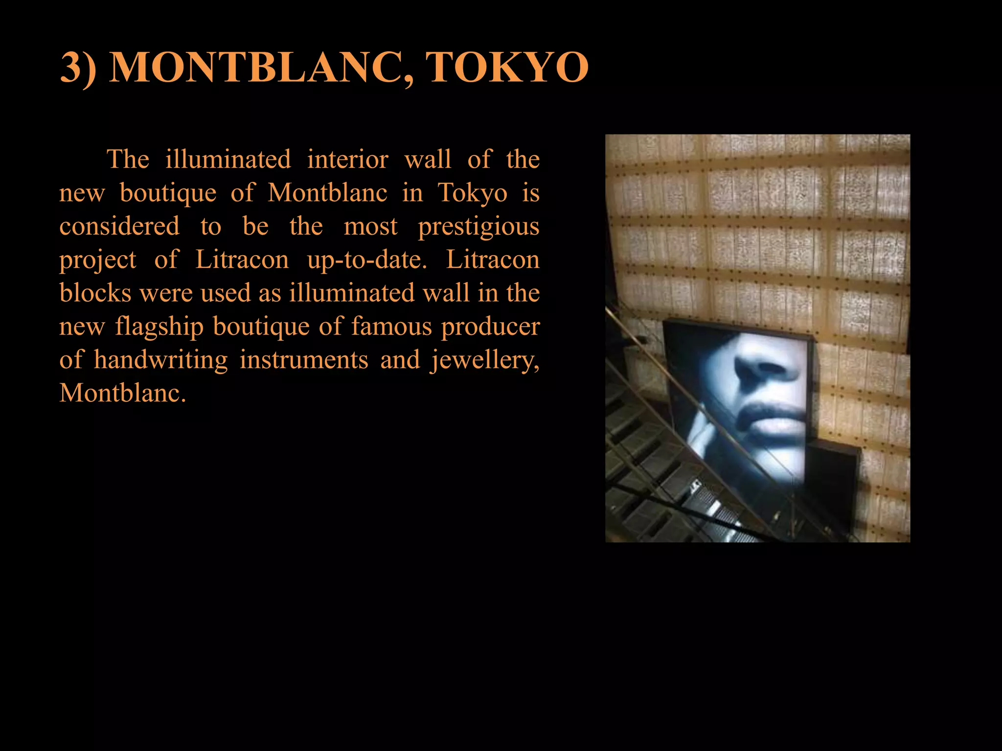 LITRACON Light Transmitting Concrete | PPTX