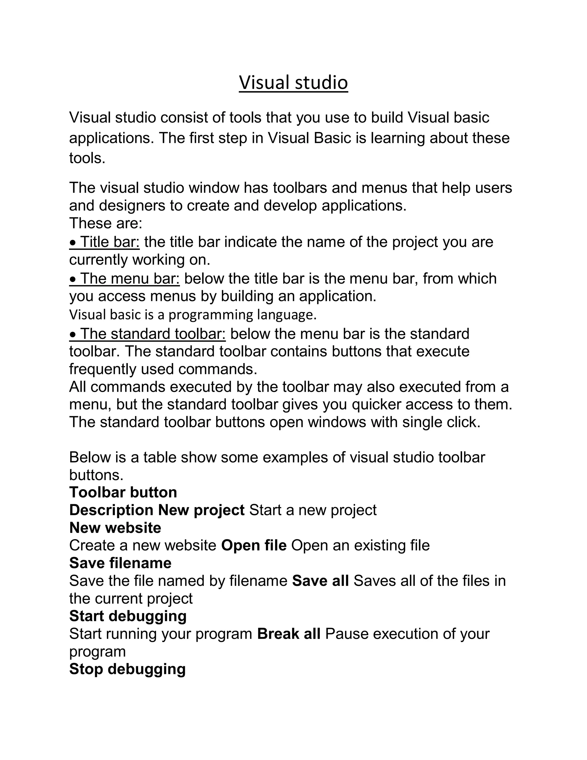 Original material, visual studio | PDF
