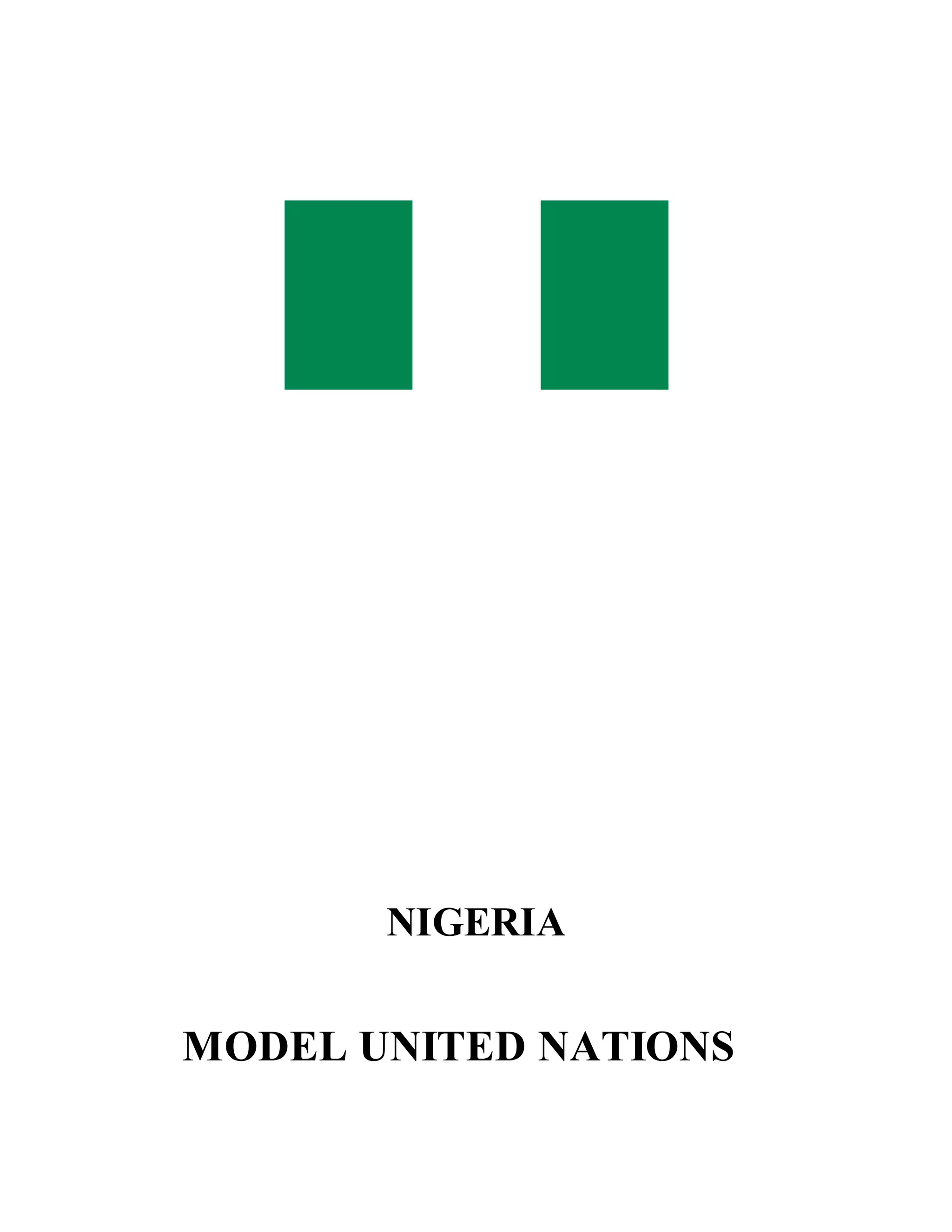 MUN Position paper | PDF