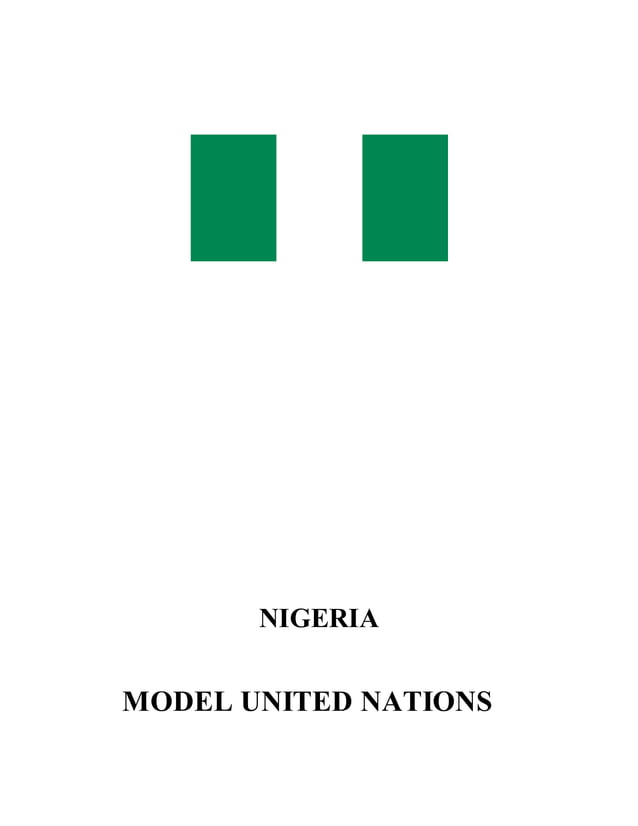 MUN Position paper | PDF