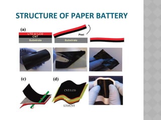 paper battery | PPT