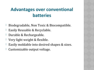 paper battery | PPT