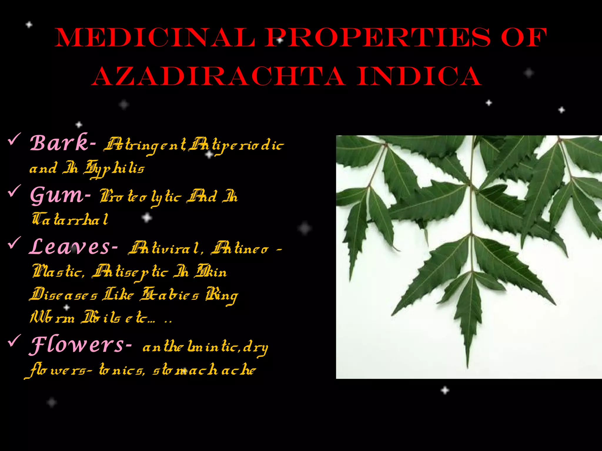 medicinal plants & their uses | PPT