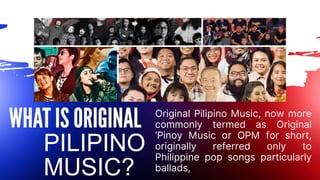 ORIGINAL PILIPINO MUSIC GRADE 10 2ND QUARTER | PPTX