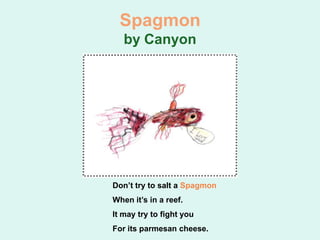 Inspired by Jack Prelutsky's Scranimals | PPT