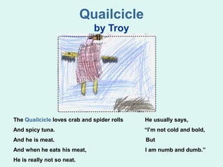 Inspired by Jack Prelutsky's Scranimals | PPT