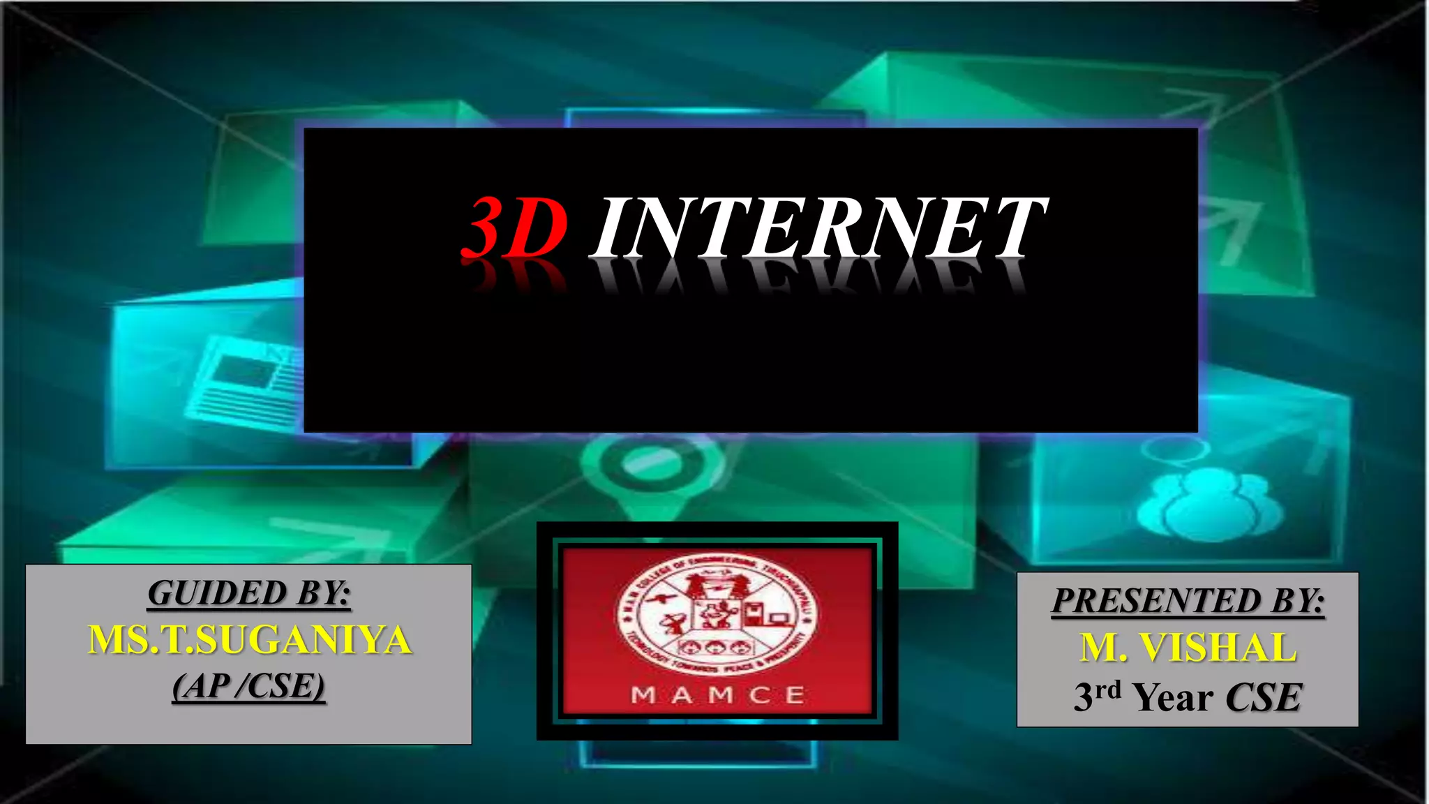 3D internet | PPT