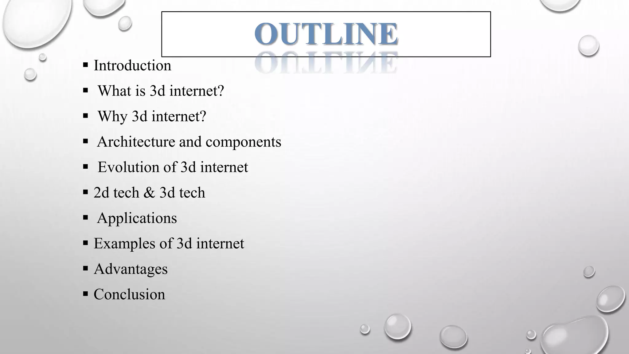 3D internet | PPT