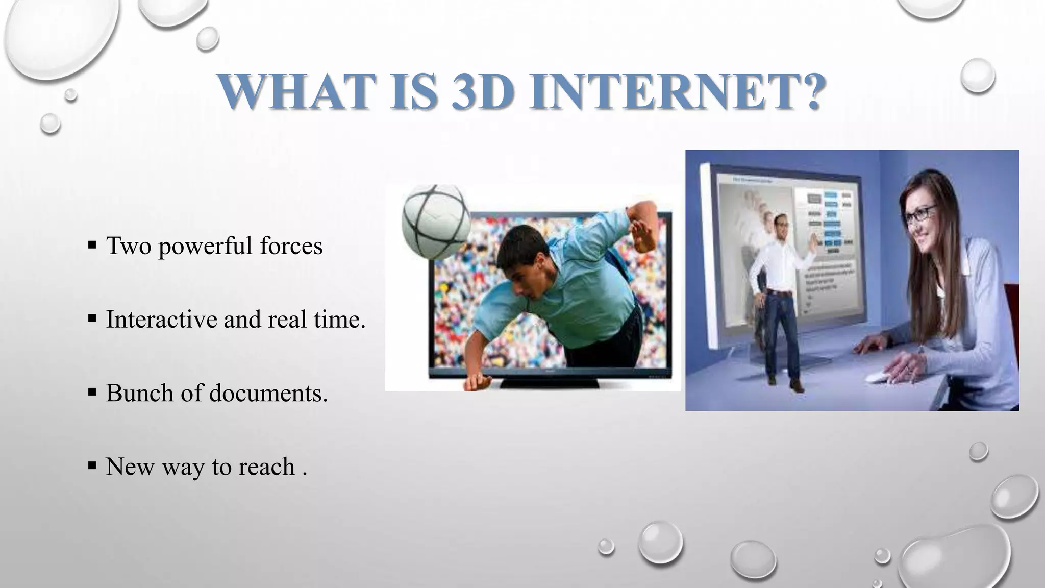 3D internet | PPT