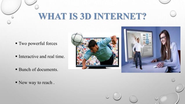 3D internet | PPT