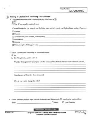 Original Restraining Order Monterey Superior Court | PDF