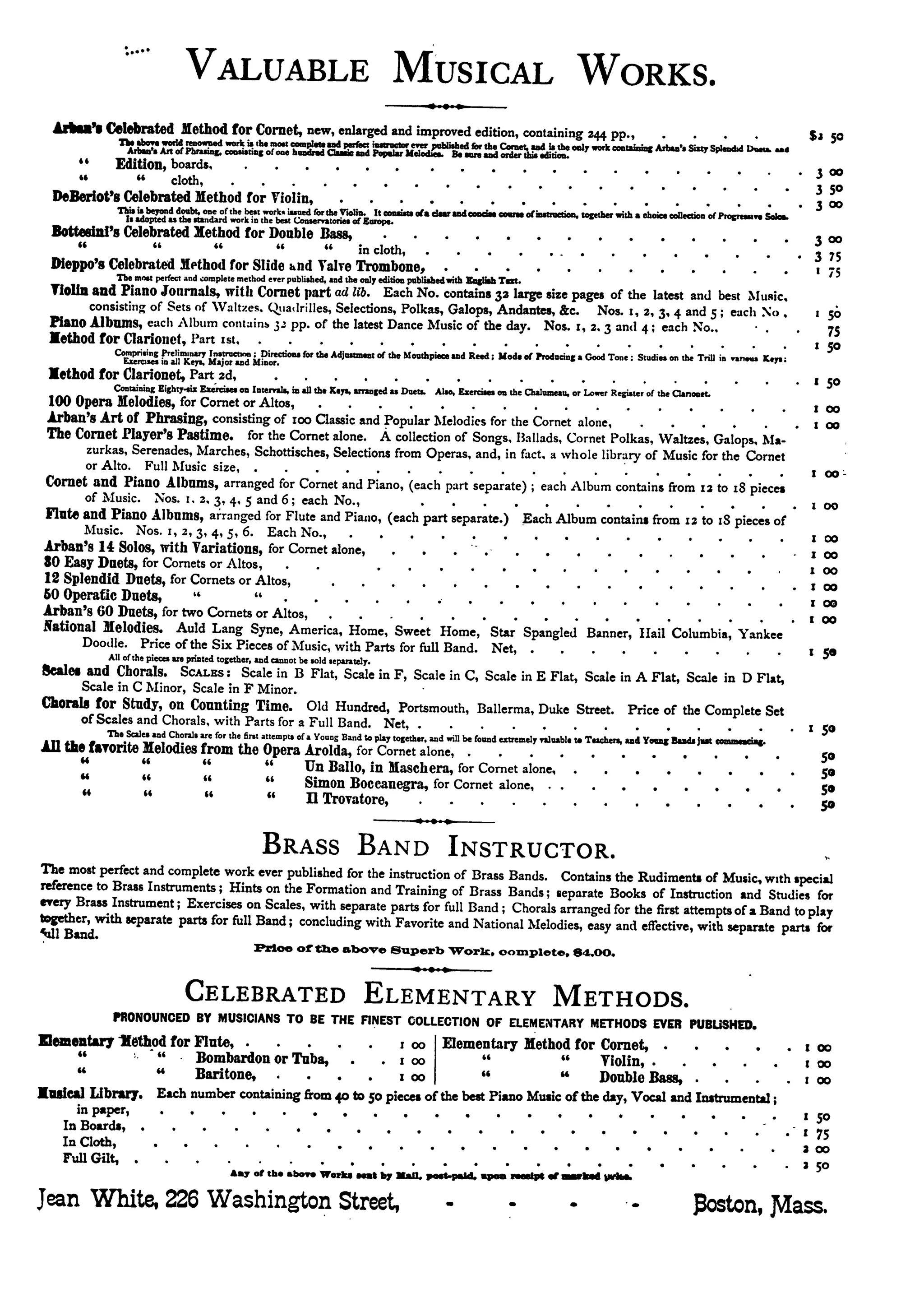 1º KLOSE’S CONSERVATORY METHOD FOR THE CLARINET.Original scans ...