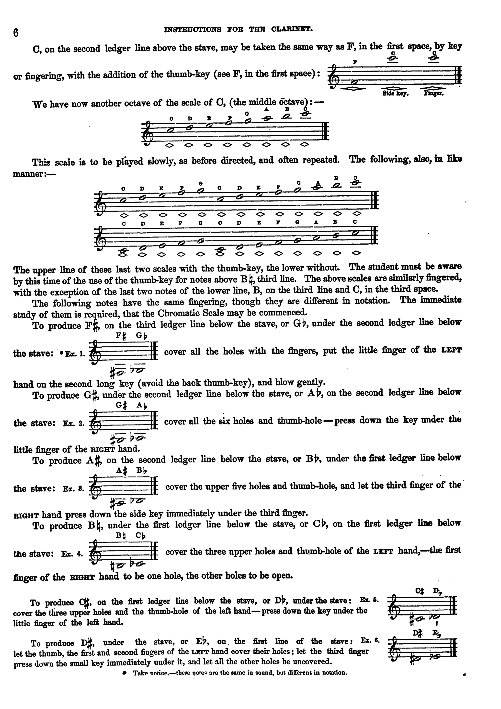 1º KLOSE’S CONSERVATORY METHOD FOR THE CLARINET.Original scans available at library of congress ...