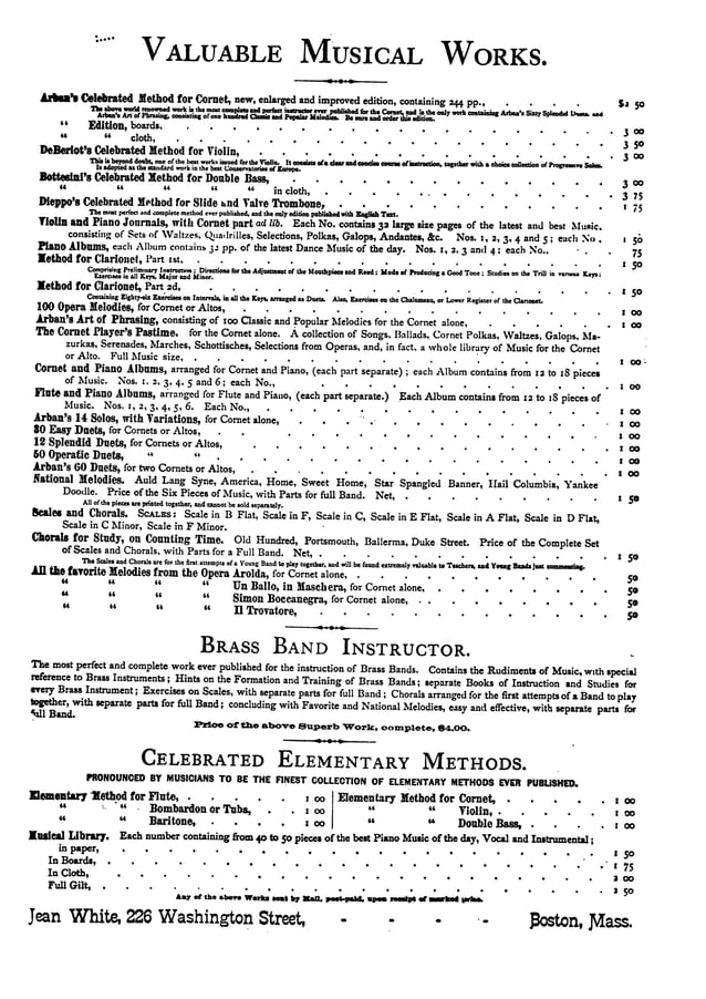 1º KLOSE’S CONSERVATORY METHOD FOR THE CLARINET.Original scans available at library of congress ...