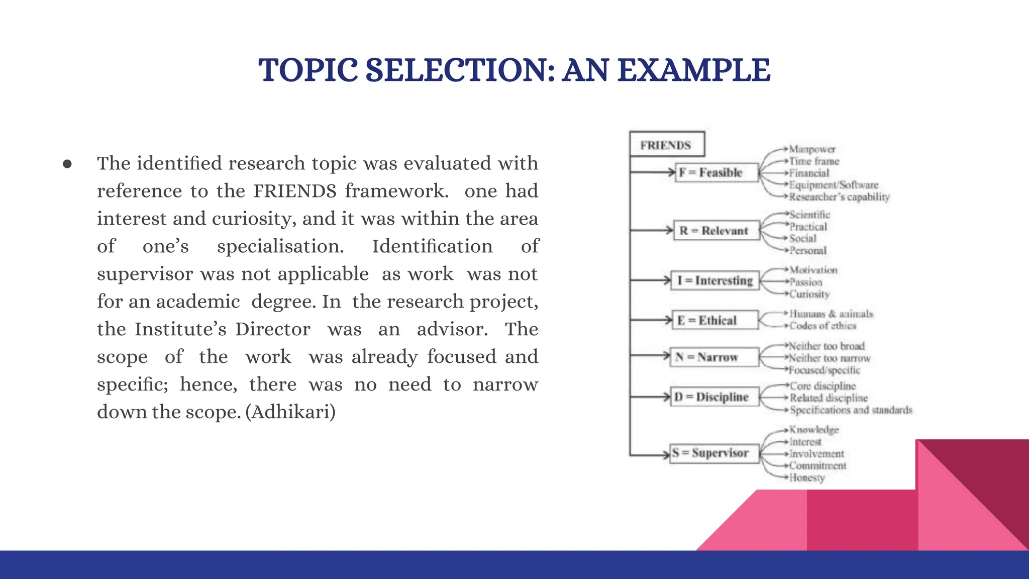 Selecting a topic for Research writing.. | PPT