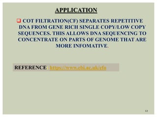 Nuclear cot curve for Bsc. Students in molecular biology | PPTX ...