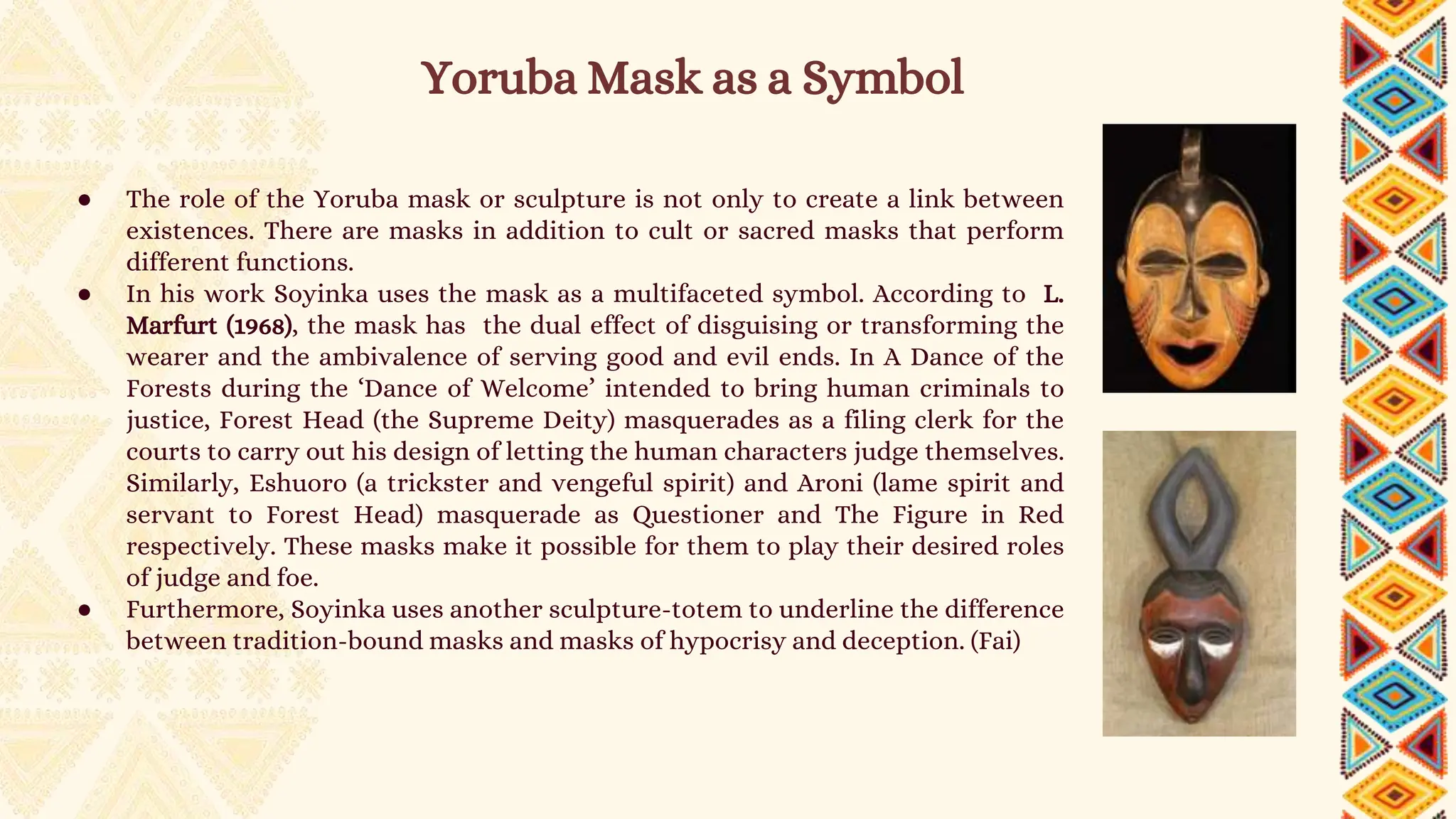 Study of Yoruba Culture in Wole Soyinka's 'Dance of the Forest'. (1).pptx