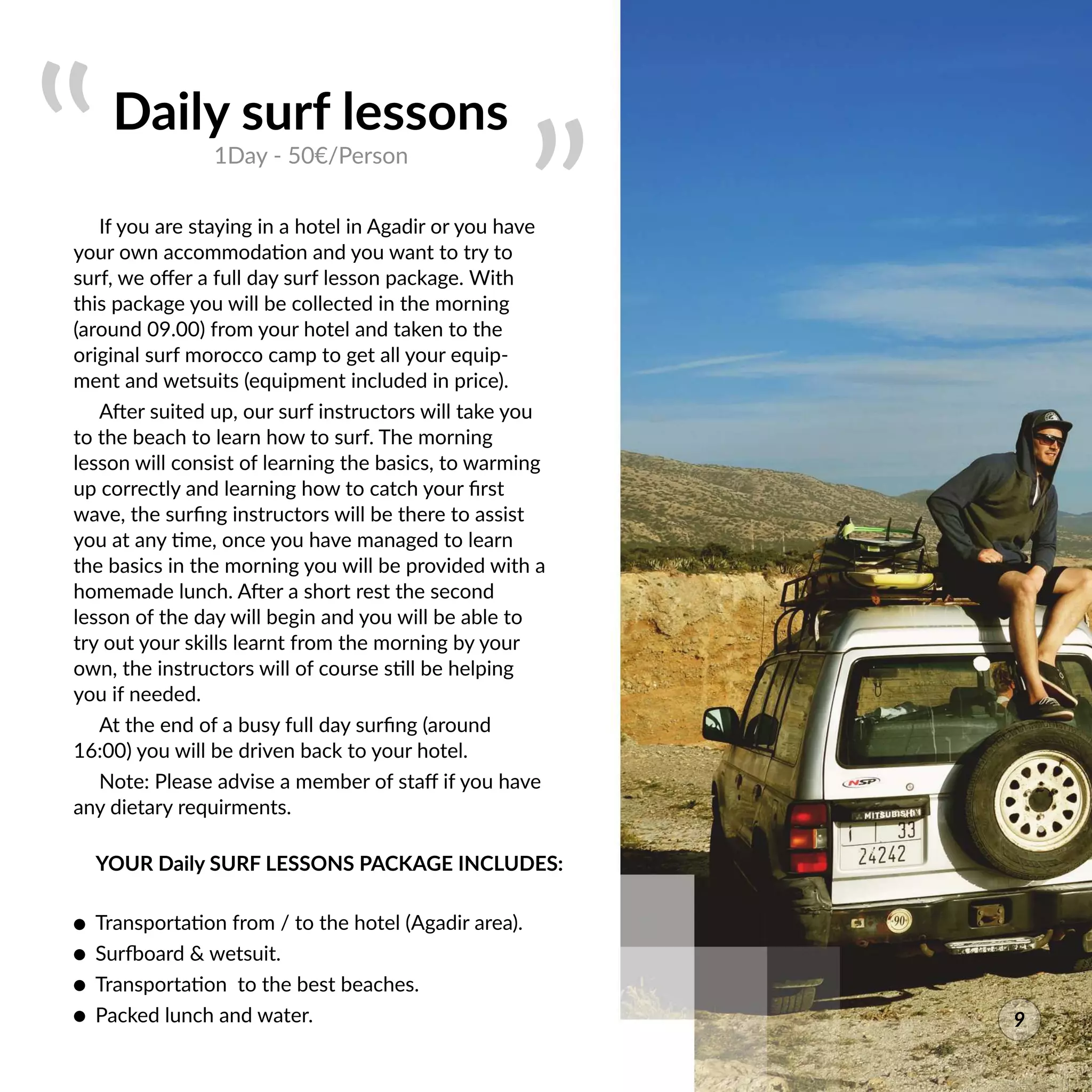 Original surf morocco brochure1 | PDF