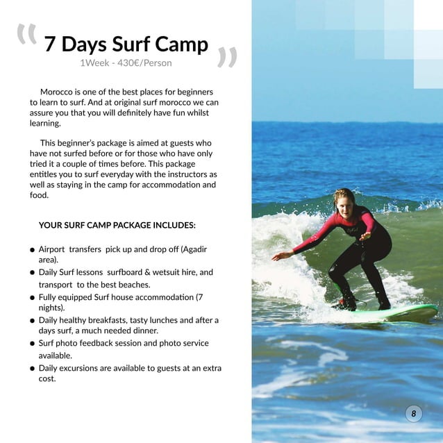 Original surf morocco brochure1 | PDF