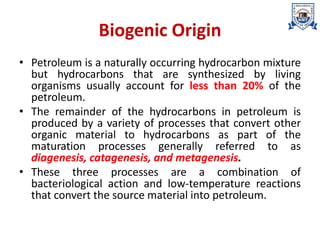 Origin and Composition of Crude Oil.pdf | Chemistry | Science