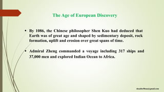 Origin and developmental history of oceanography | PPT