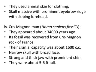 Origin and evolution of human | PPTX