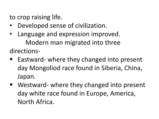 Origin and evolution of human | PPTX | Geology | Science