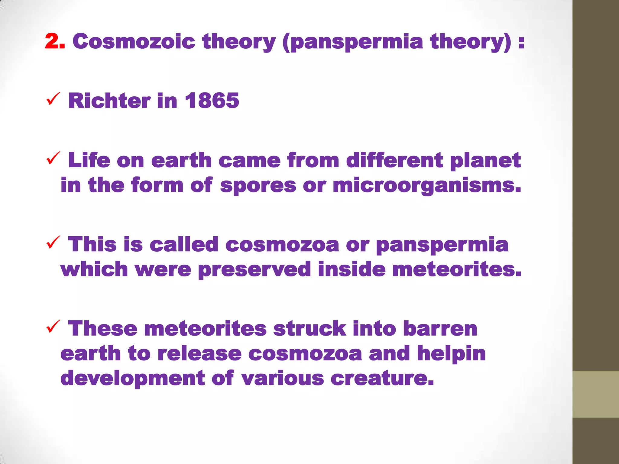 Origin and evolution of life | PPTX