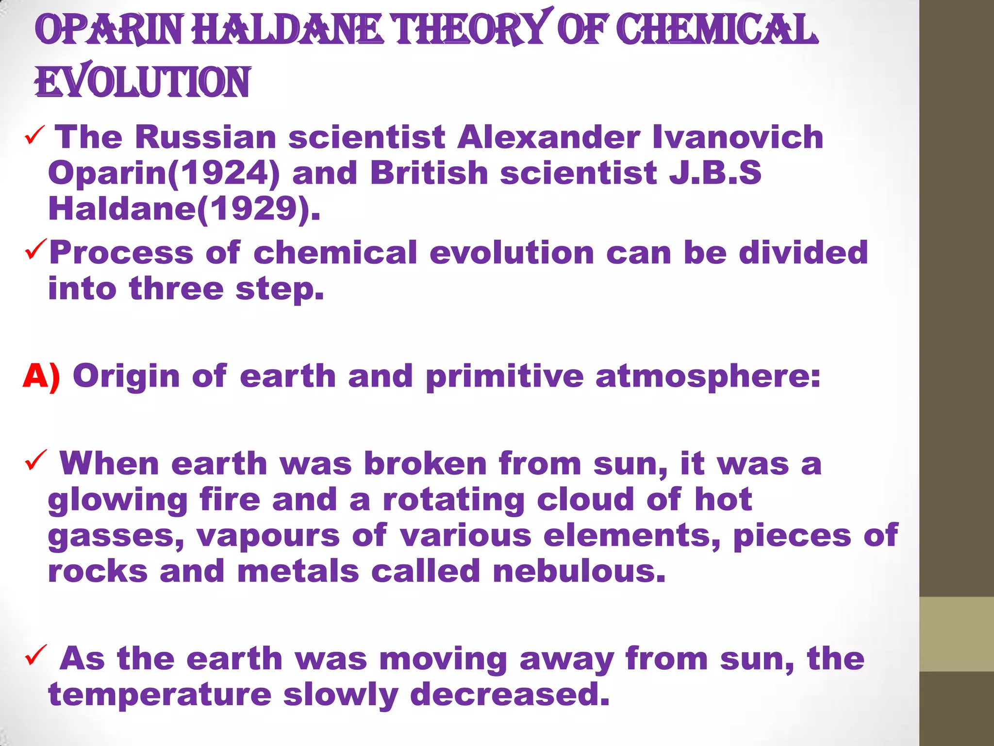 Origin and evolution of life | PPTX