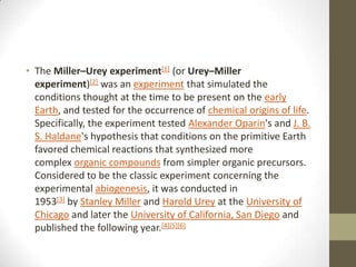 Origin and evolution of life | PPTX
