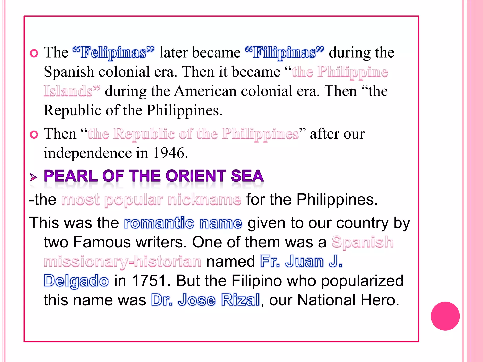 Origin and geography of the philippines | PPTX