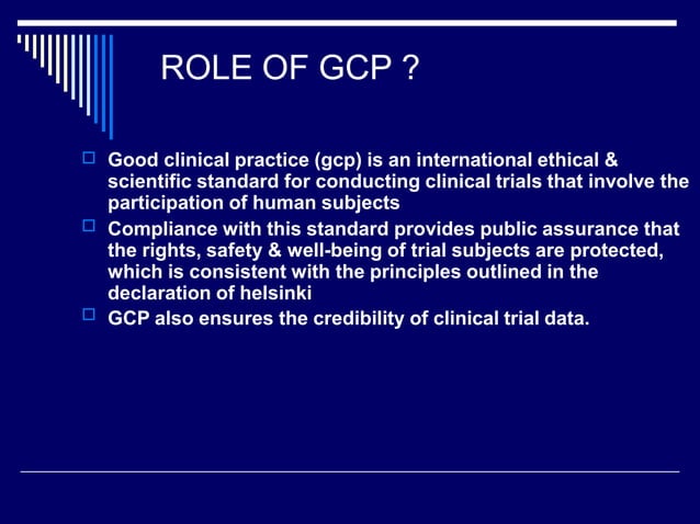 Origin and principles of international conference on harmonization ...