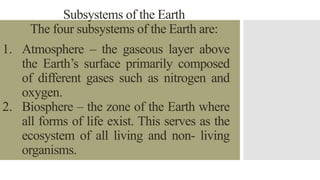 Origin and Structure of the Earth (The subsystem) 2.pptx
