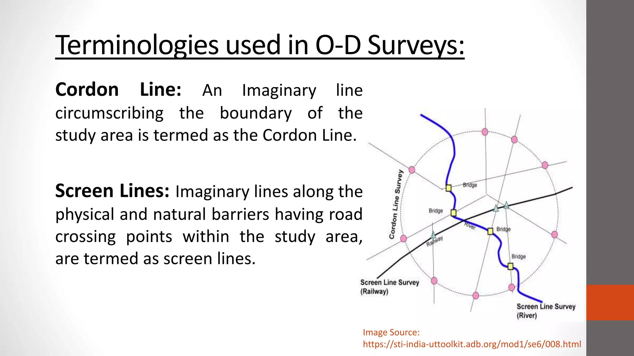 Origin & destination survey | PPTX