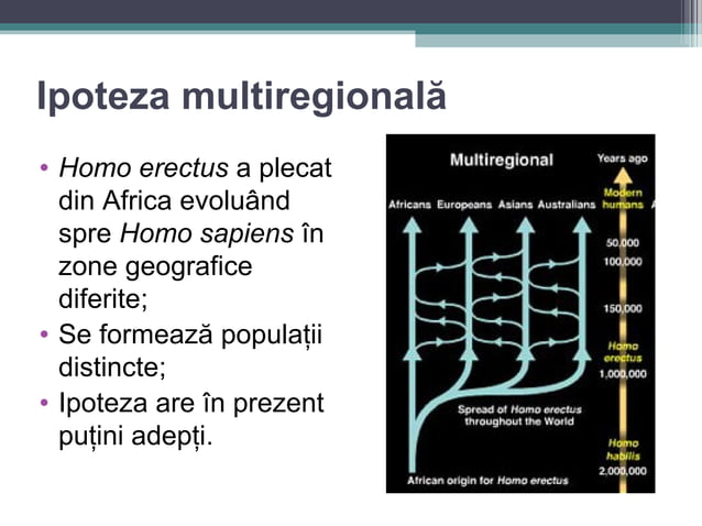 Originea si evolutia omului varianta finala | PPT