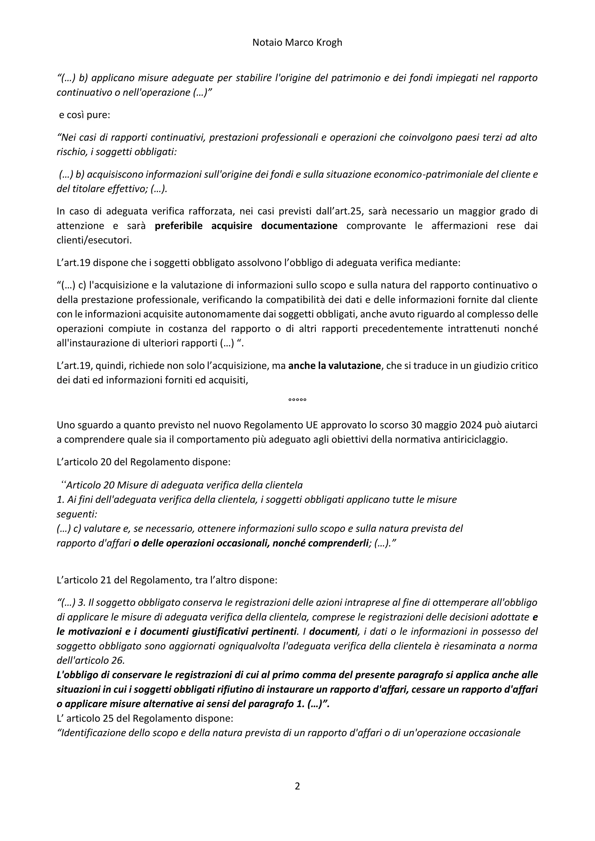 Origine fondi e adeguata verifica nella normativa antiriciclaggio | PDF