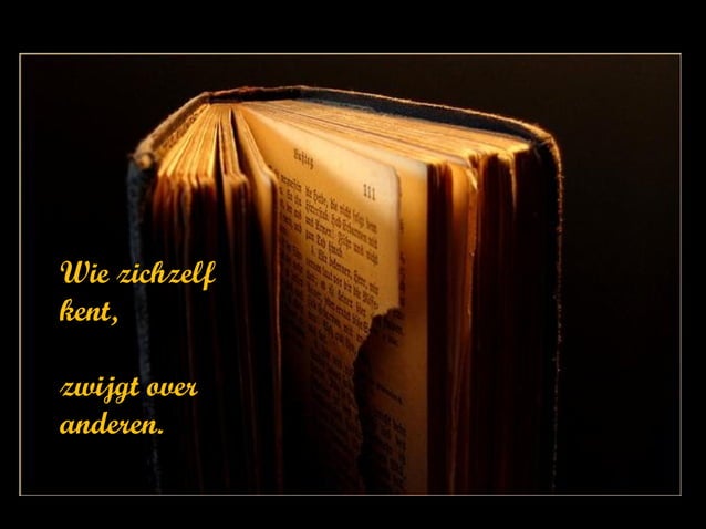 Originele Wijsheden | PPT