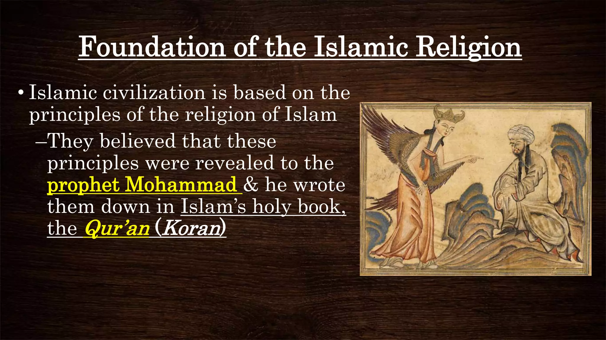 Origin & fundamental beliefs of islam | PPTX