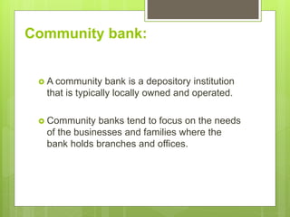 Origin, history and types of banking system | PPTX