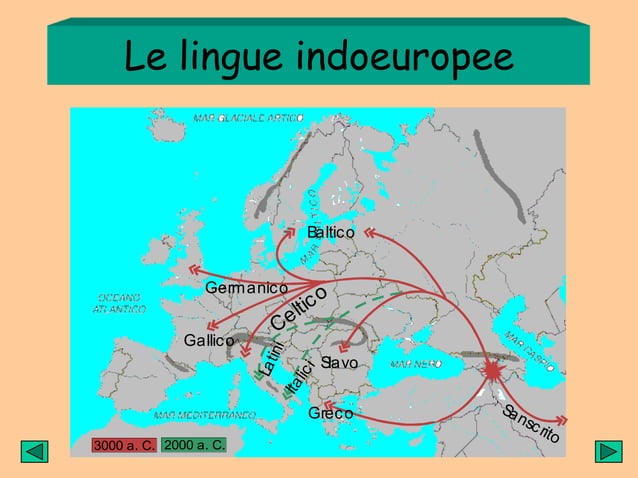 Origini della lingua | PPTX